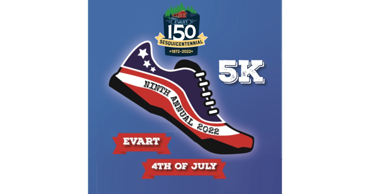 Evart 4th of July 5K walk/run