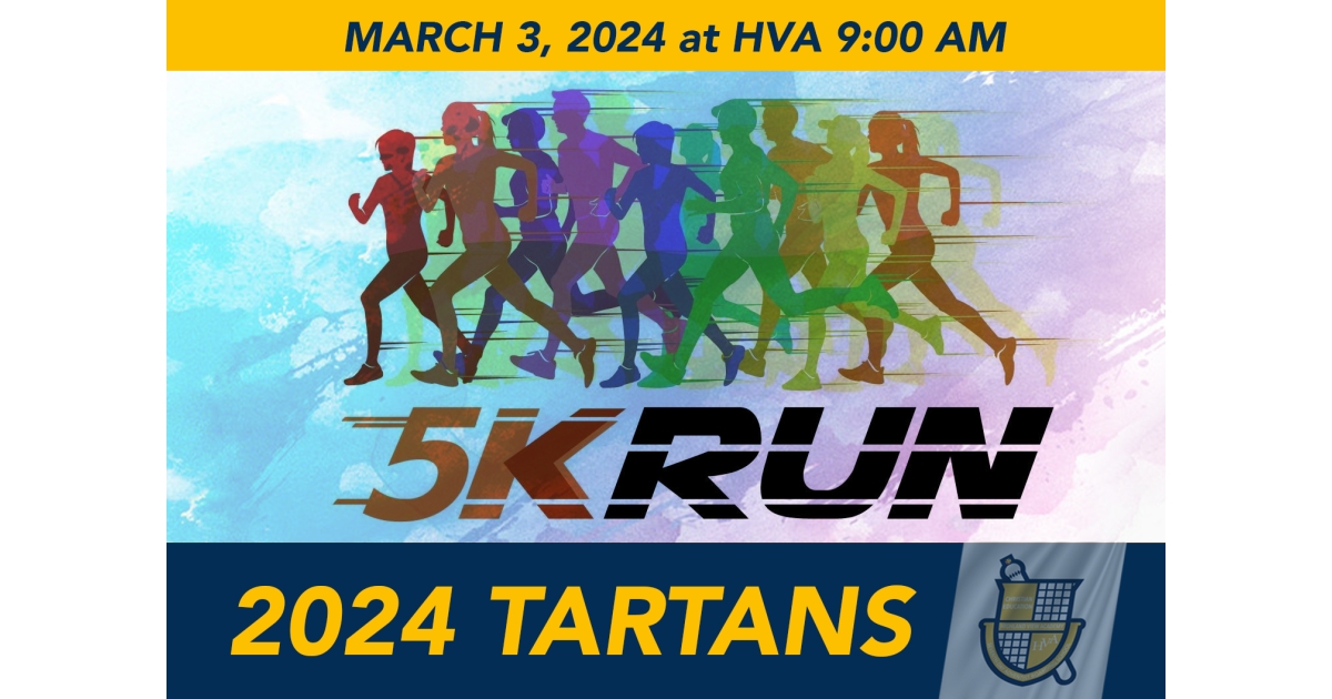 Tartan 5K Run- 2024 (Spring Run)