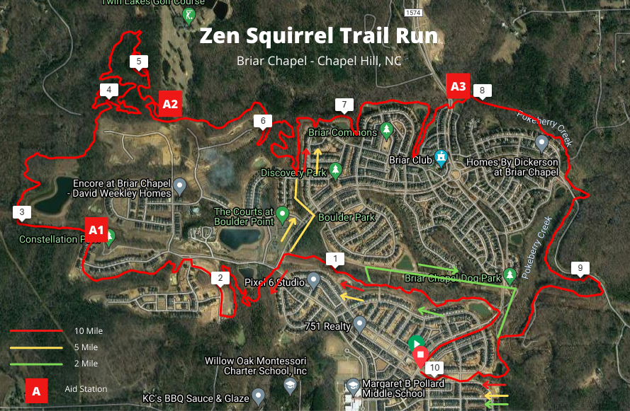 Zen Squirrel Trail Run
