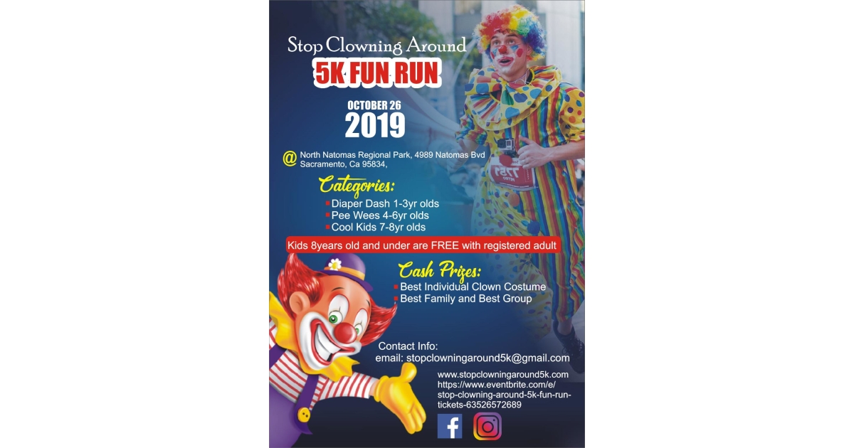 Stop Clowning Around 5k Fun Run