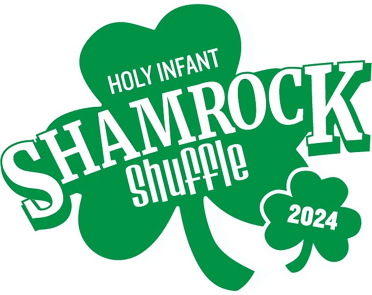 9th Annual Holy Infant Shamrock Shuffle: Long Sleeve Logo'd Shirt