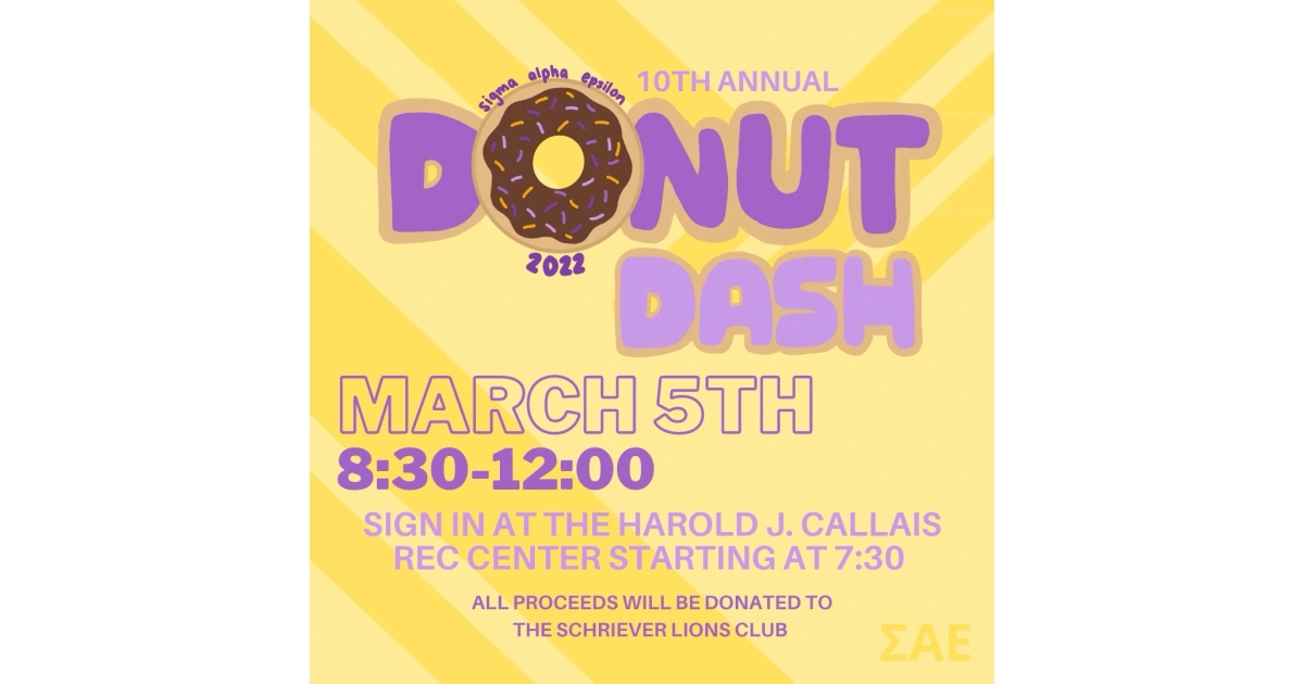 SAE's 10th Annual Donut Dash 5K