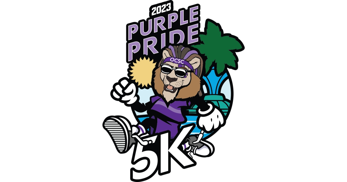Purple Pride 5k: Finisher Medal