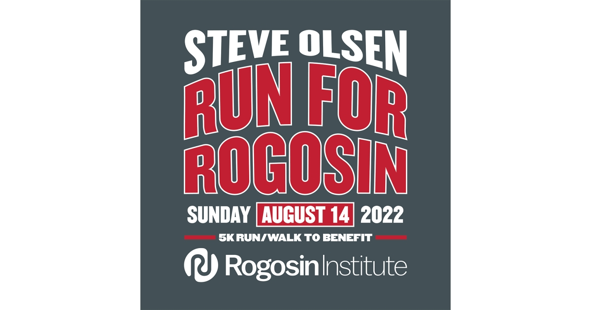 Steve Olsen Run for Rogosin: Sponsorship Opportunities