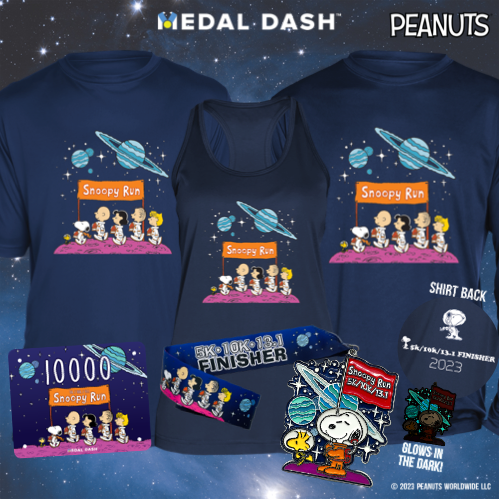 ‘SNOOPY RUN 5K/10K/13.1' VIRTUAL RUN