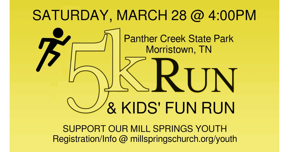 Mill Springs 5K Run/Walk
