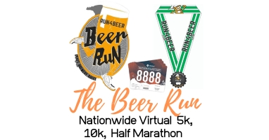 The Beer Run - Virtual 5k, 10k, Half Marathon - Nationwide Event