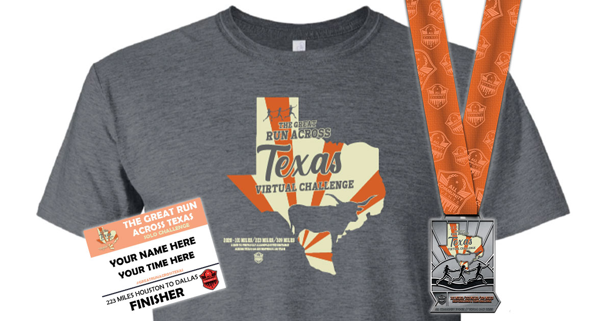 The Great Run Across Texas Relay/Solo Challenge