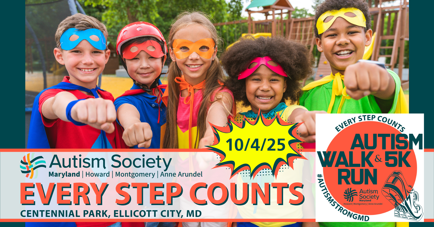 Every Step Counts Autism Walk & 5K Run