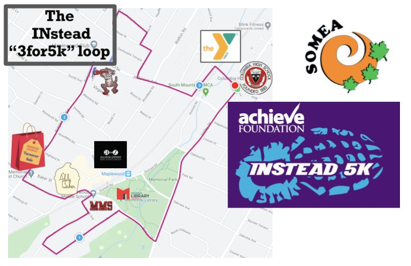 INstead 5K: INstead 3 for 5K Route