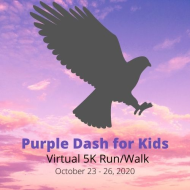 Purple Dash for Kids 5K Virtual Run/Walk