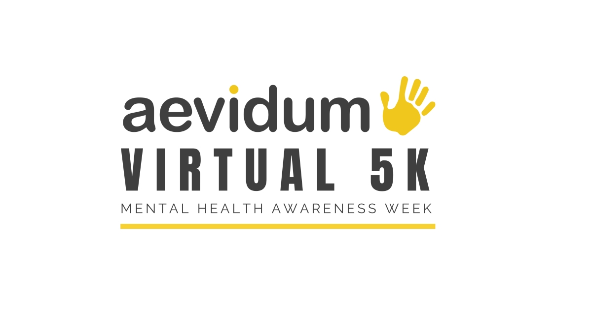 Aevidum Virtual 5K for Mental Health Awareness Week Online Donations