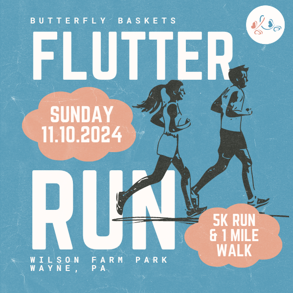 Butterfly Baskets Flutter Run 5k & 1 mile Walk, 11/10/24, 9 AM - Wilson ...
