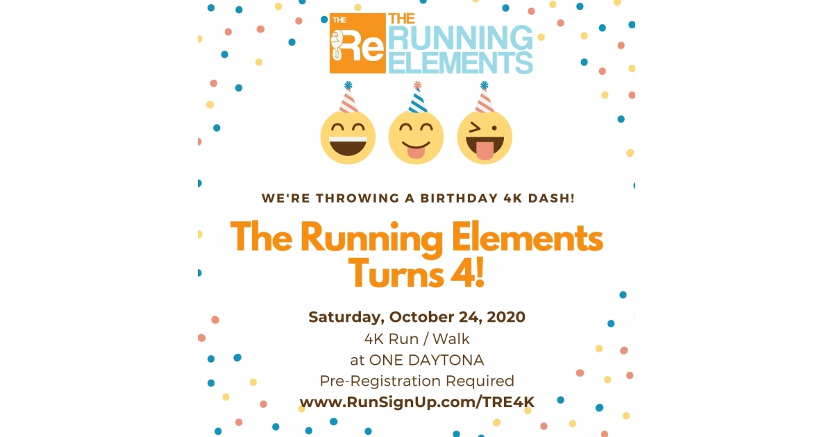 The Running Elements' Birthday 4k Refund Policy
