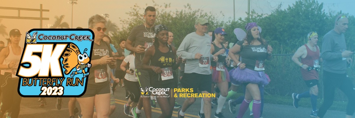 The City Of Coconut Creek 5K Butterfly Run