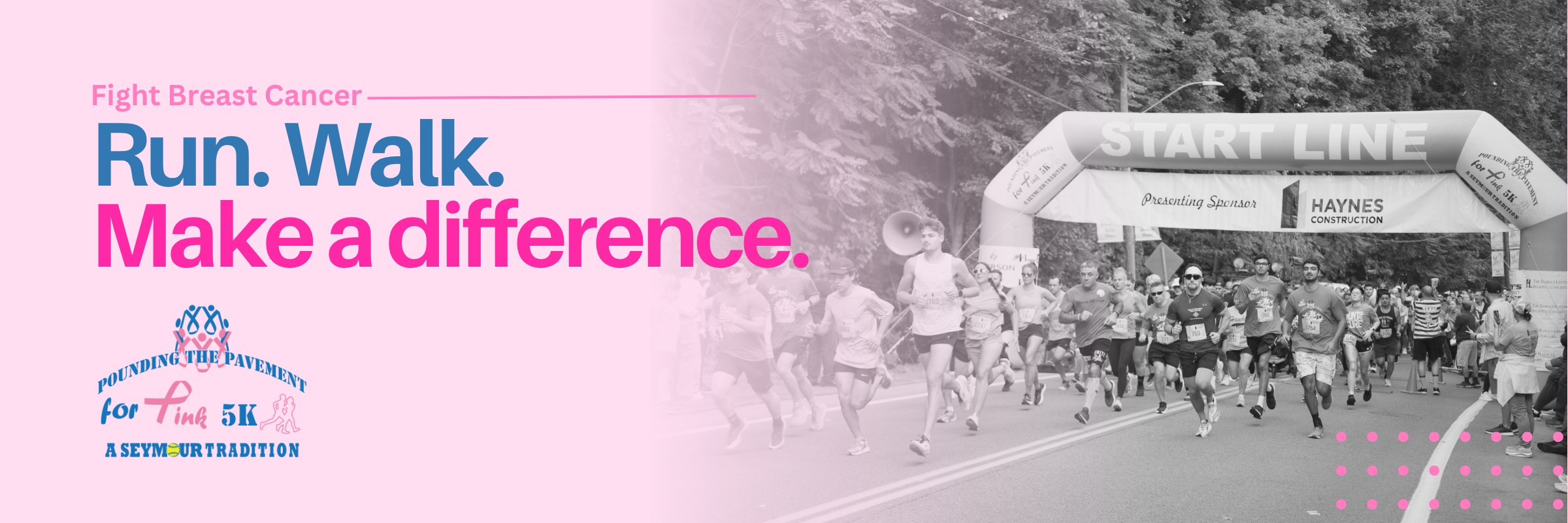 Pounding the Pavement for Pink Races