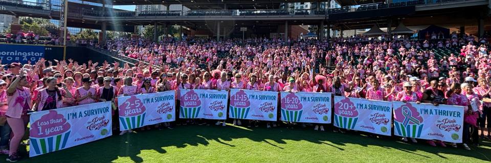 Pink Cupcake Walk Presented by Audi Charlotte