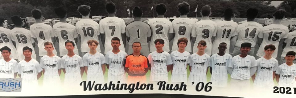 WA Rush Soccer 5K Virtual Run/Walk