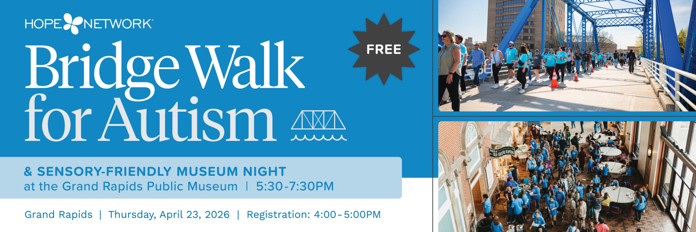 Hope Network Bridge Walk for Autism