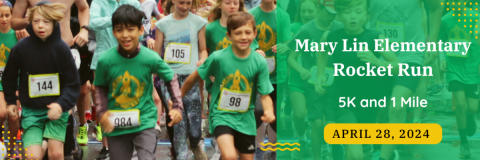 Mary Lin Elementary Rocket Run 5K & 1 Mile Fun Run