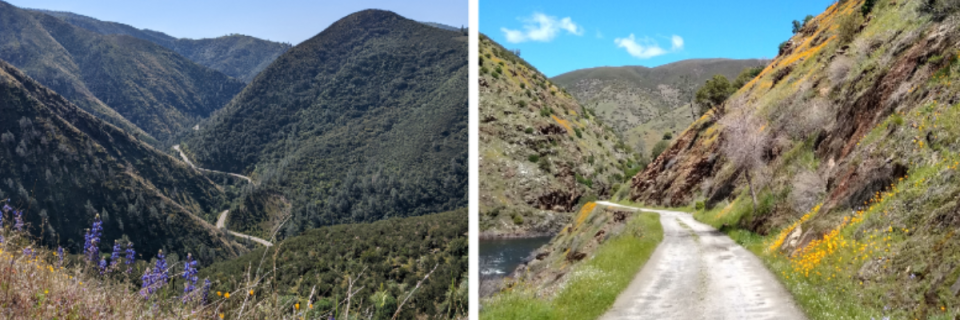 Merced River Canyon Run - Burma Grade and McCabe Flat