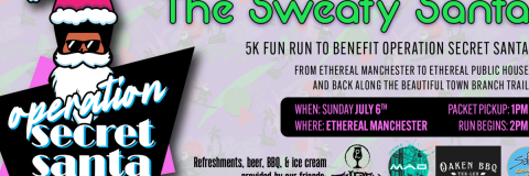 The Sweaty Santa; Christmas in July 5k Fun Run to benefit Operation Secret Santa