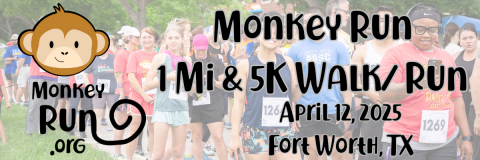 Monkey Run 5K walk/run