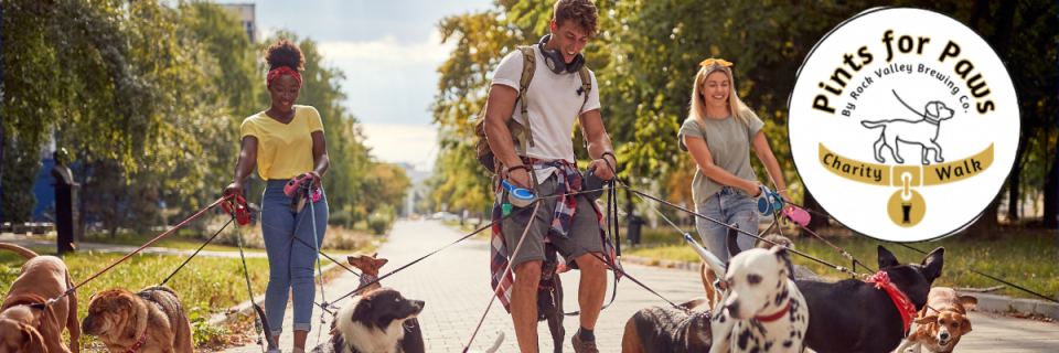 Pints For Paws Charity Dog Walk