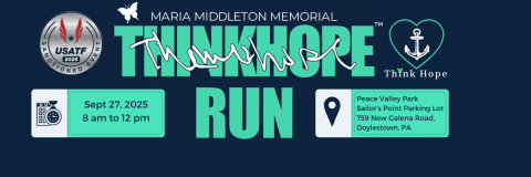 Maria Middleton Memorial THINK HOPE RUN
