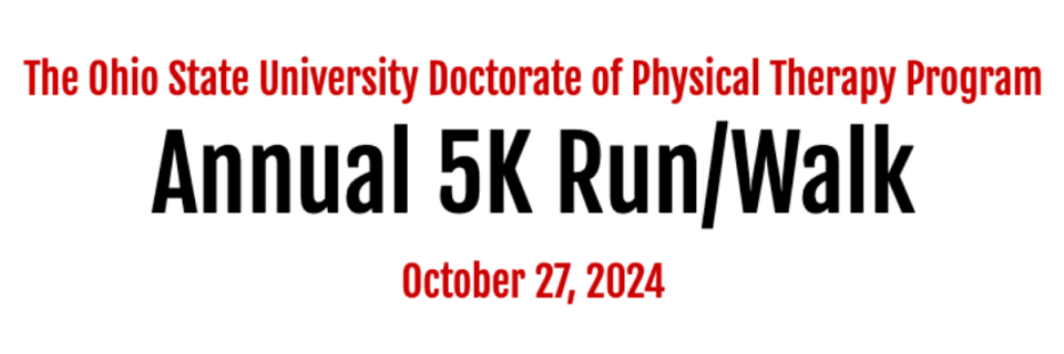 OSU DPT 5K Run/Walk Fundraiser 2024