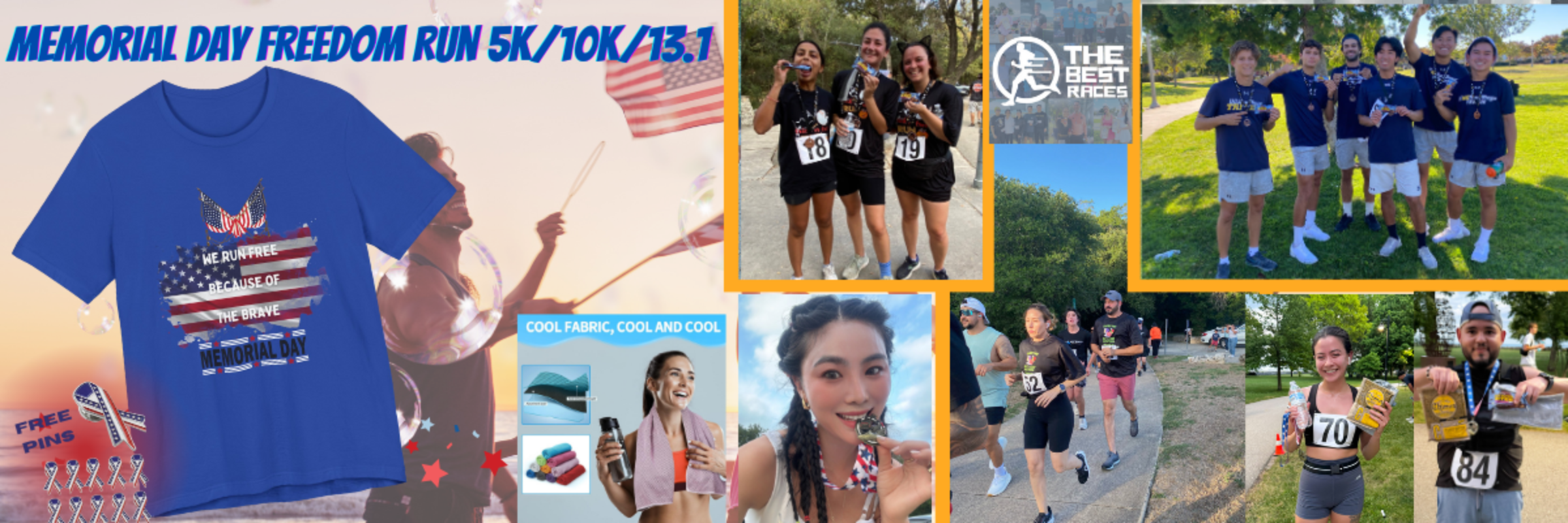Memorial Day Freedom Run 5K/10K/13.1 HOUSTON