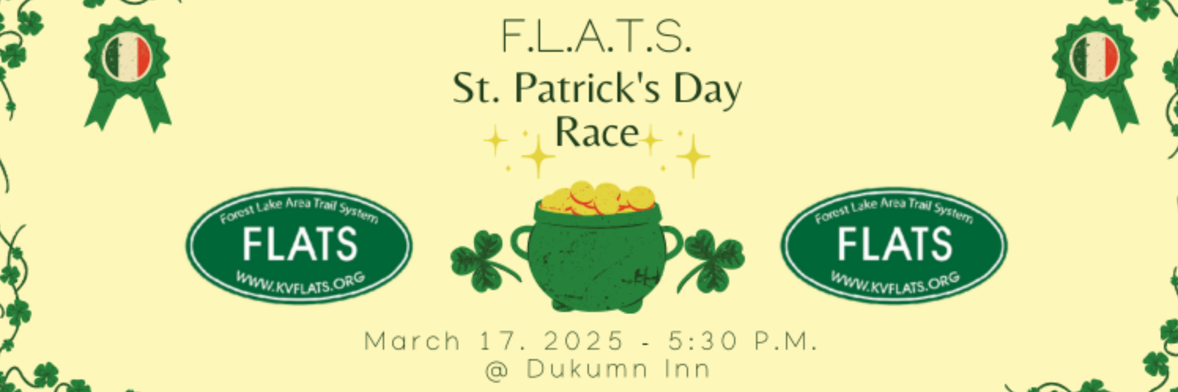 FLATS St. Patrick's 5K & 1.5 Mile Race