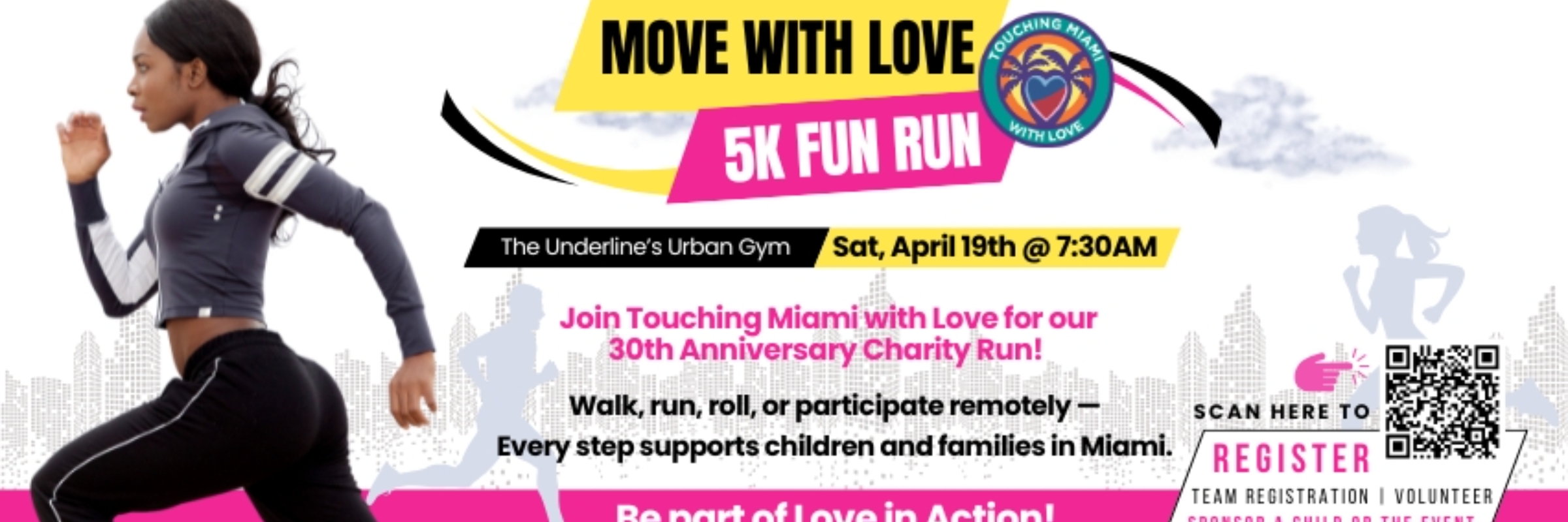 Move with Love 5k run Touching Miami with Love
