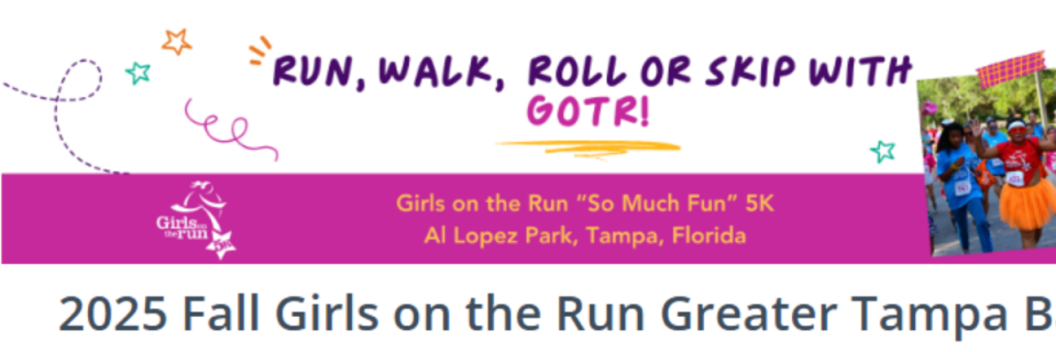 Girls on the Run "So Much Fun"