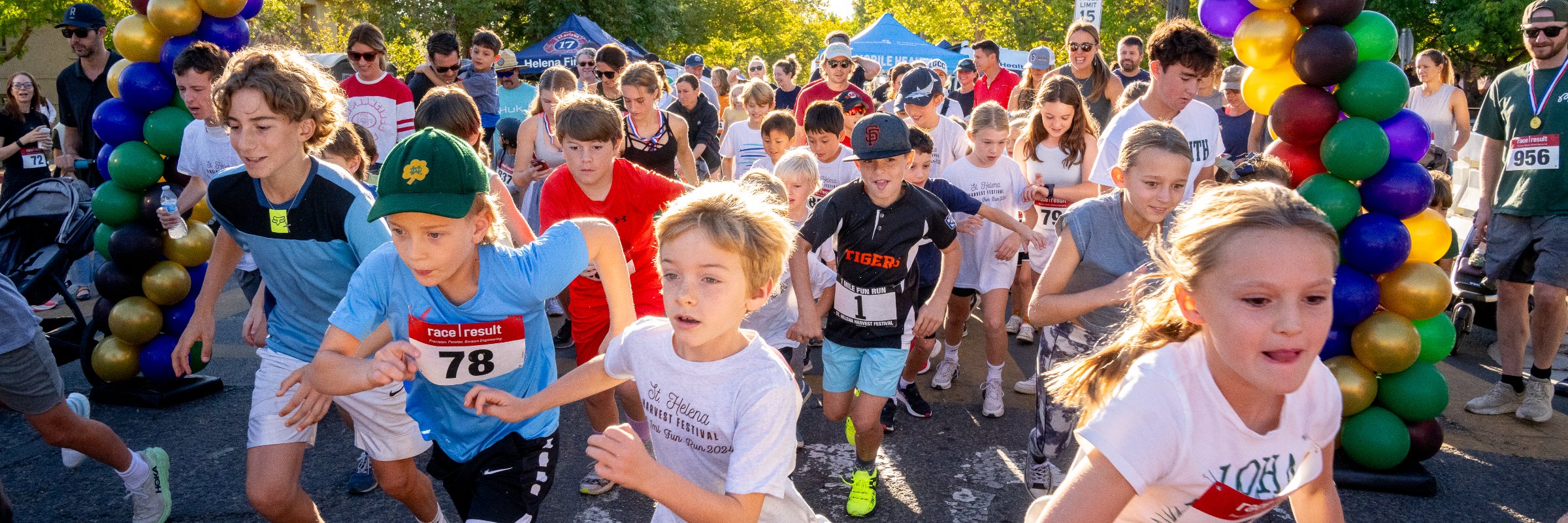 St. Helena Hometown Harvest Festival 5K Race and 1mi Fun Run/Walk