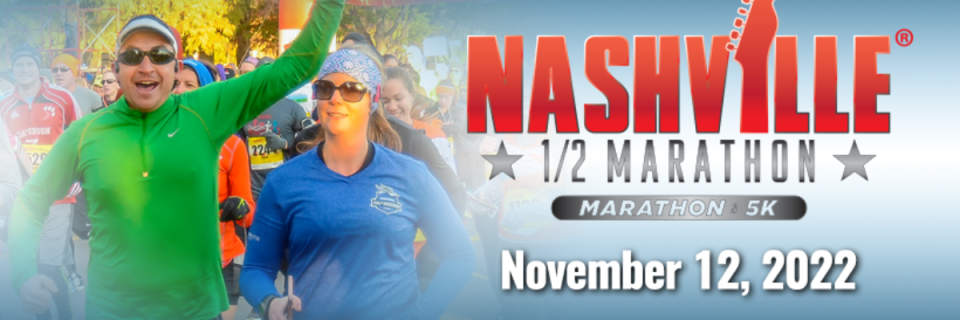 Nashville 1/2 Marathon®, Marathon & 5K