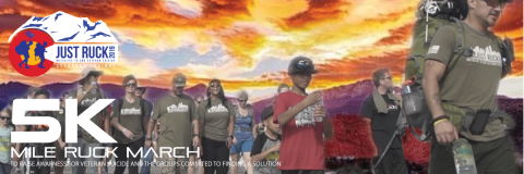 Just Ruck 5K, Colorado Springs (Garden of the Gods)