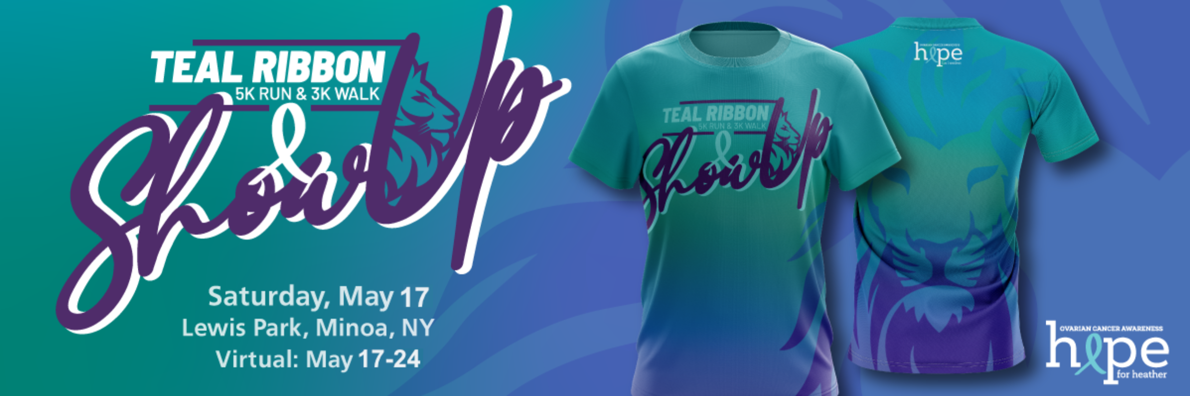 2025 Teal Ribbon Run / Walk - Hope for Heather