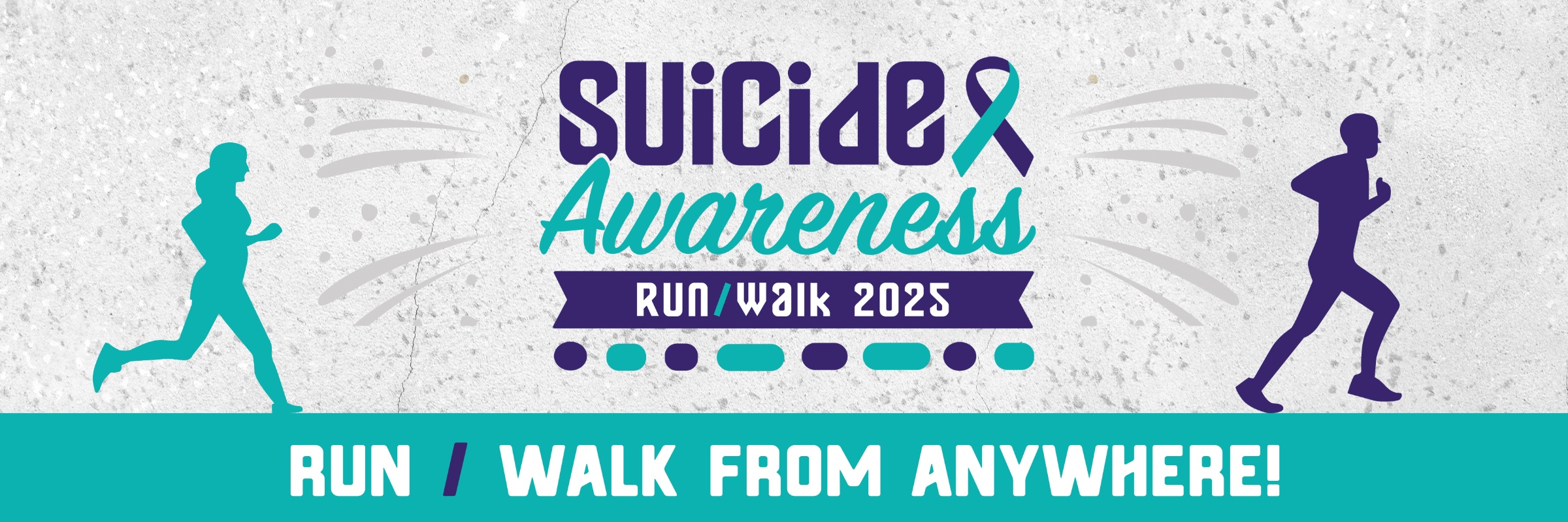 Suicide Awareness Virtual 5k, 10k, Half Marathon Run/Walk