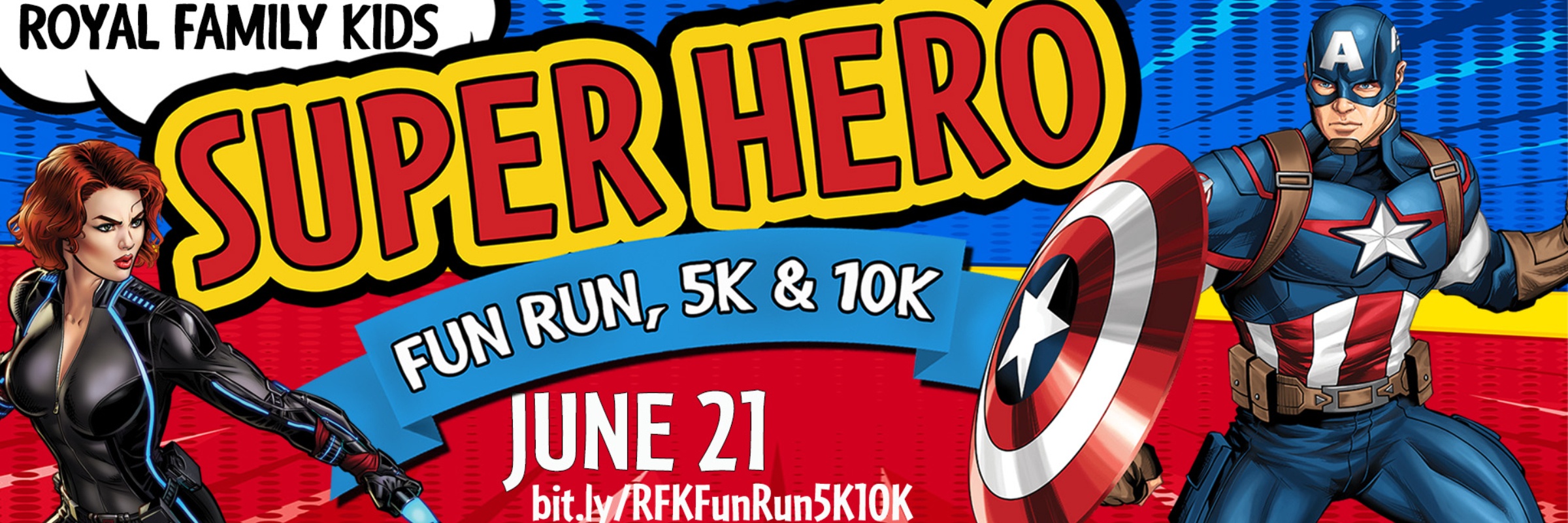 Royal Family Superhero Fun Run, 5K, 10K