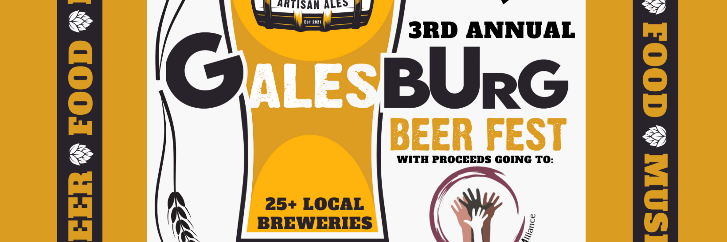3rd Annual G-ALES-Burg Beer Fest